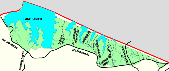 Maps of the Gwinnett Watershed Basins